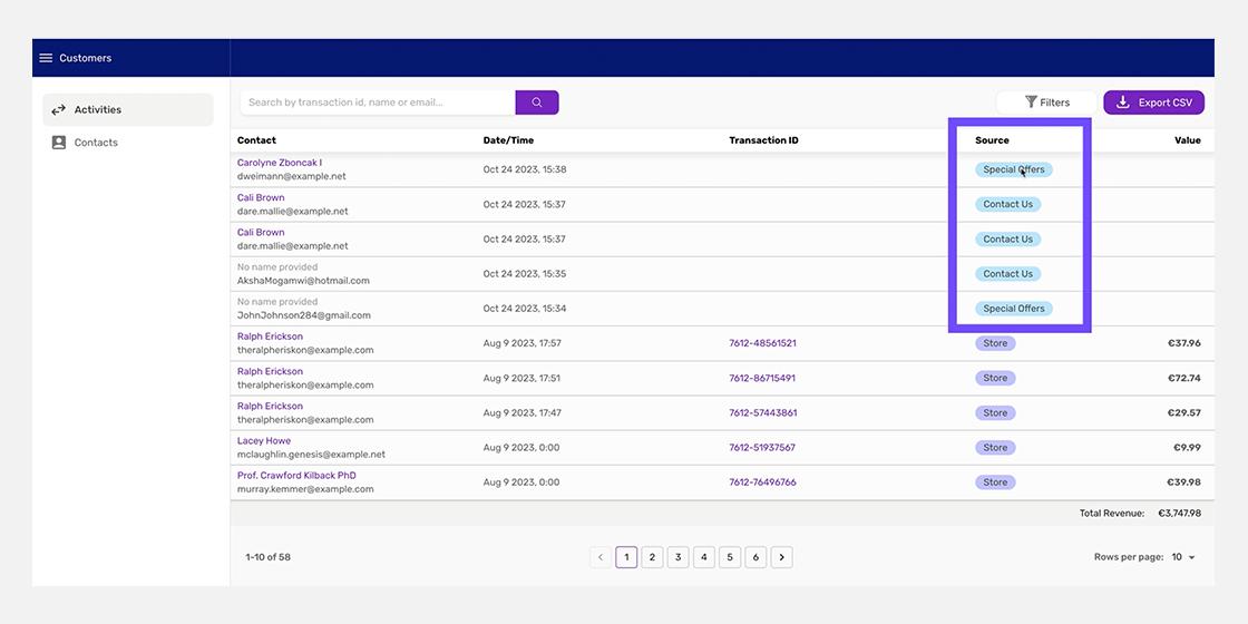 Form submissions now in Customers Application | BaseKit