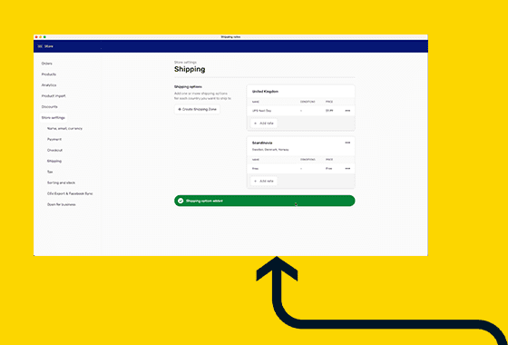Shipping Zones | BaseKit
